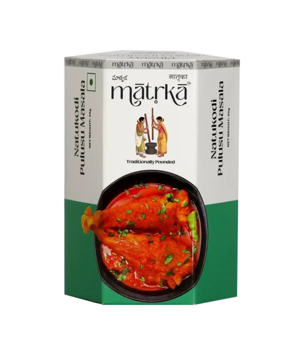 Natukodi Pulusu Masala 30g – Matrika Foods